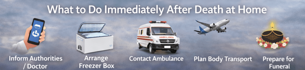 What to Do Immediately After Death at Home – Awareness Guide
