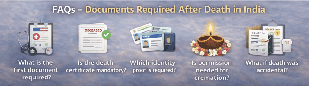 Documents Required After Death in India