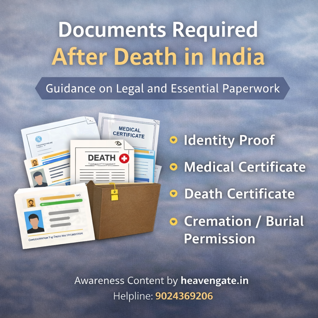 Documents Required After Death in India