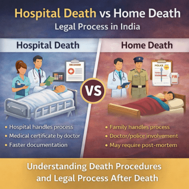 Hospital Death vs Home Death – Legal Process in India